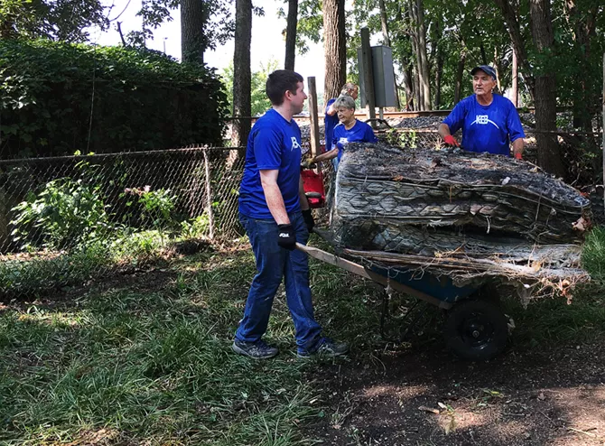 For Dale Becker, giving is a win-win-win