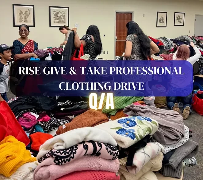 RISE to host Give & Take Professional Clothing Drive